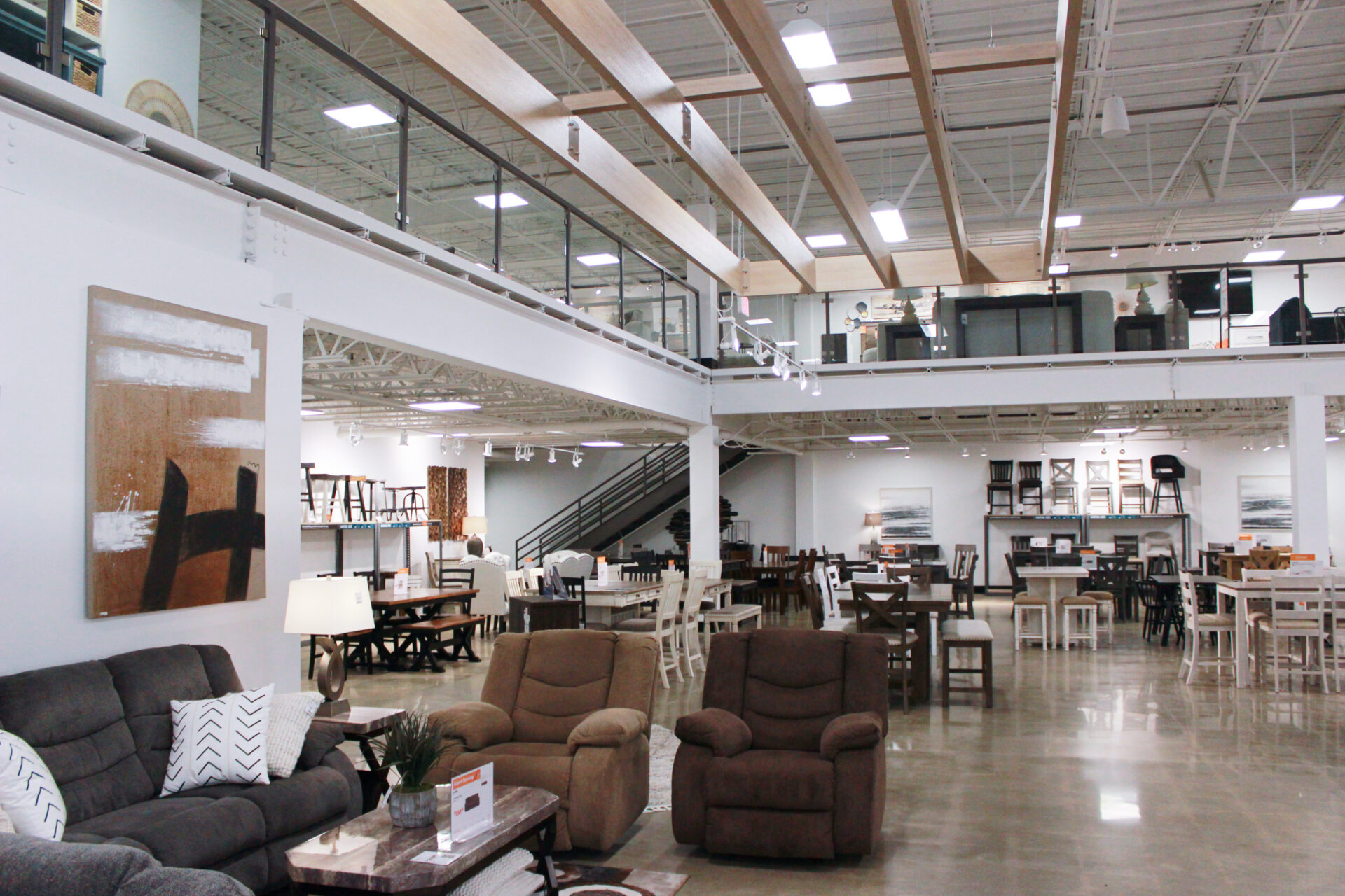 Ashley Furniture Showroom | RVA Construction, Inc.